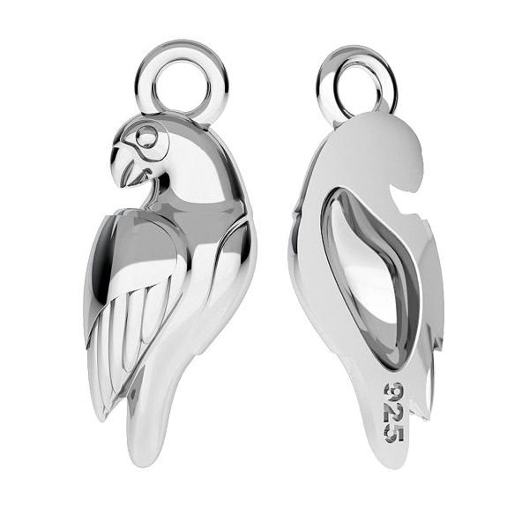 Parrot Charm - Etsy