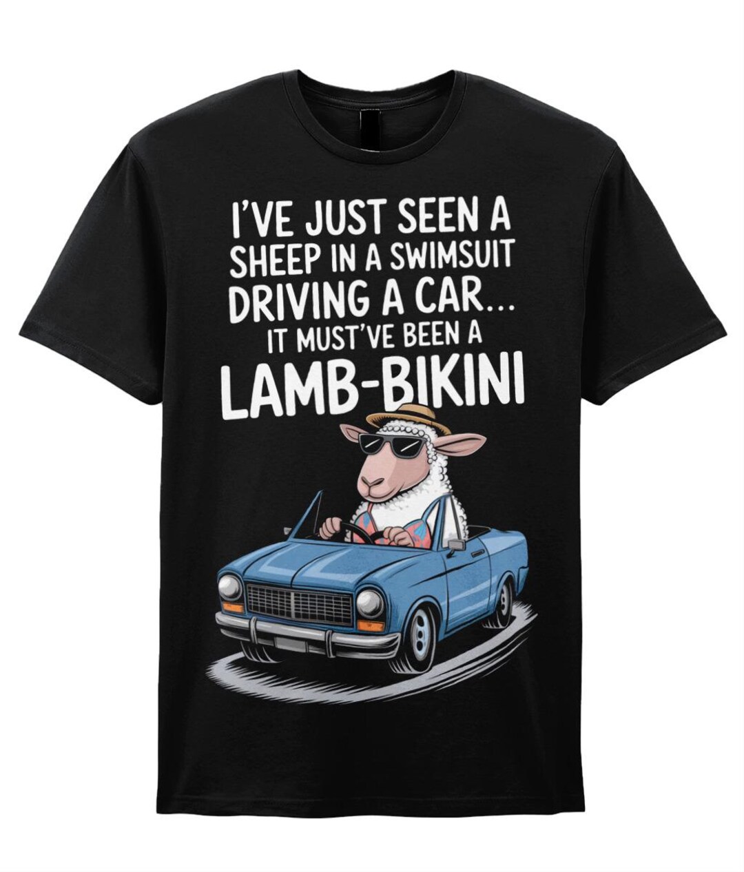 Lamb-bikini T-shirt - Etsy
