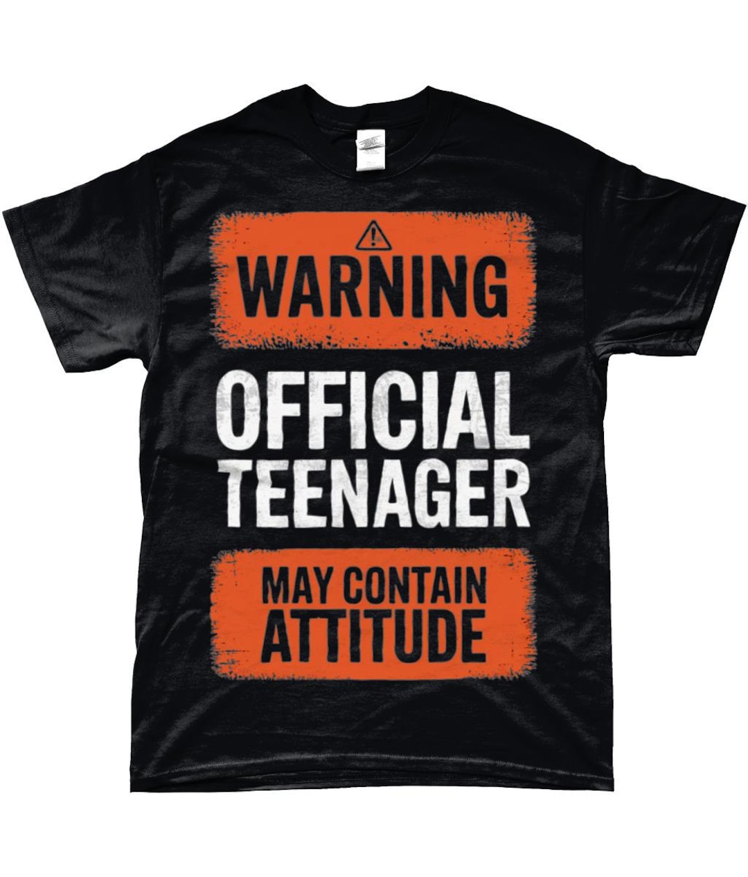 Official Teenager: Warning, Attitude Inside! T-shirt - Etsy
