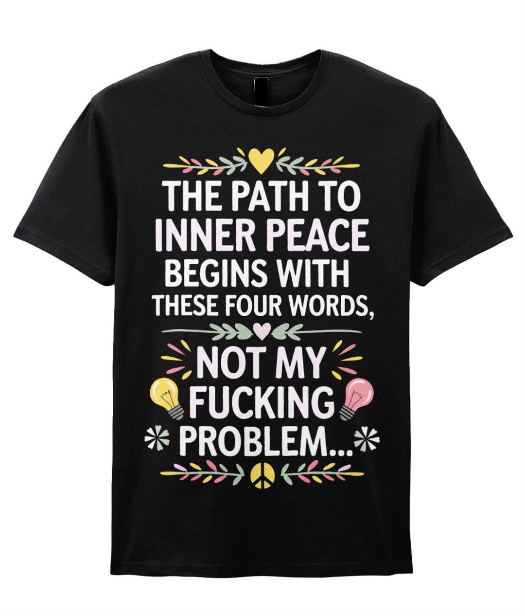 The Path to Inner Peace T-shirt - Etsy