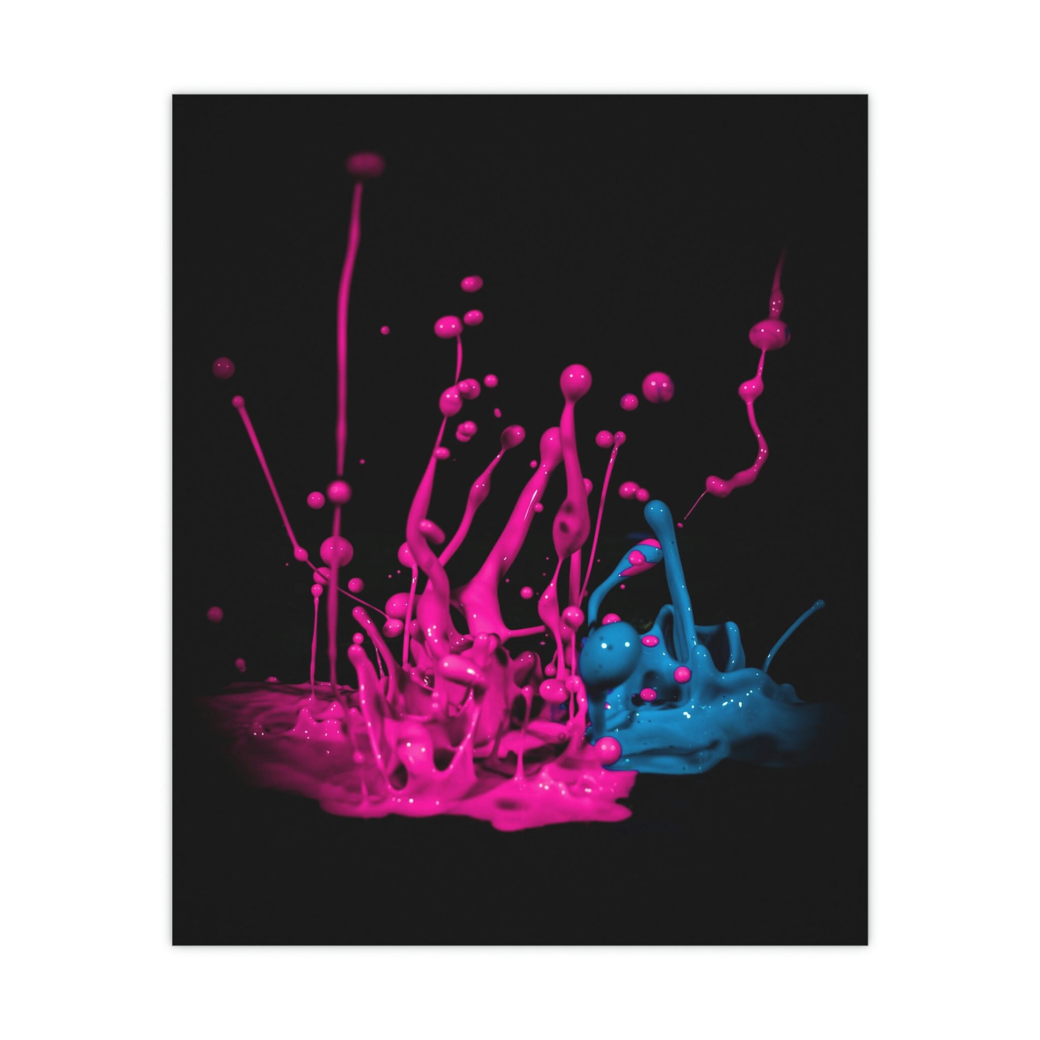 Color Splash Poster - Etsy