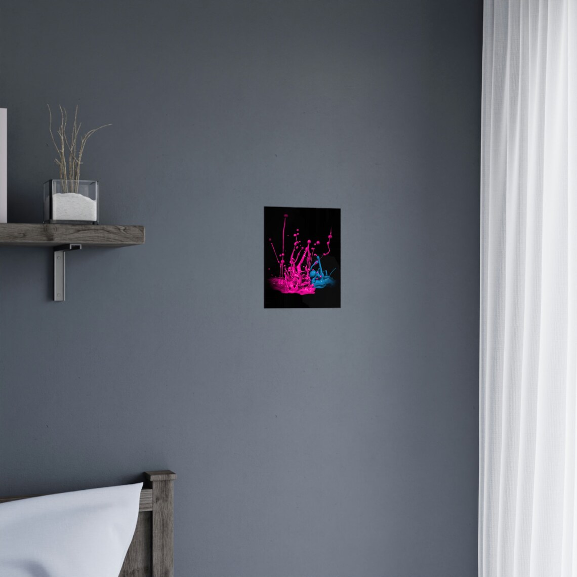 Color Splash Poster - Etsy