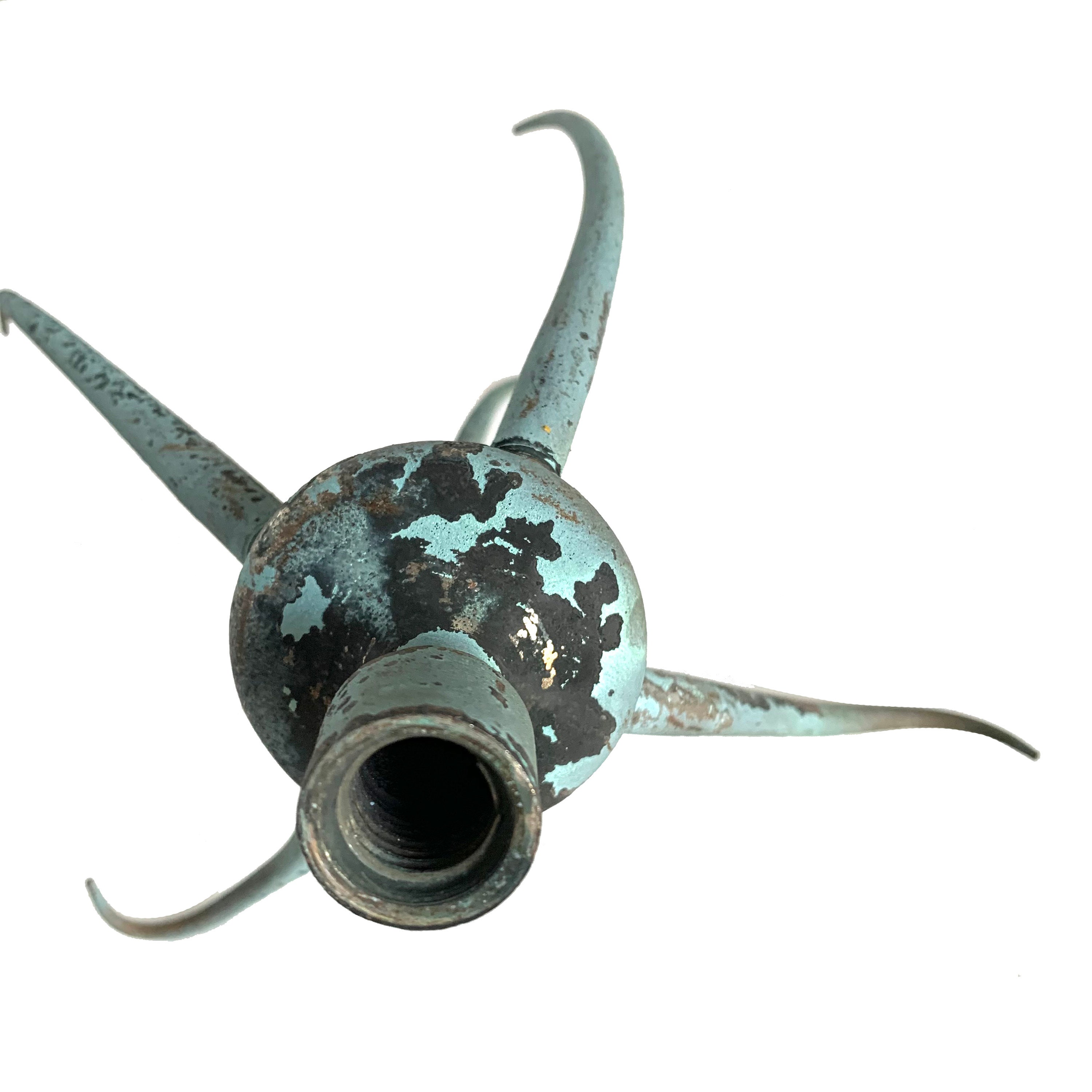 Acorn Lightning Rod Finial Franklin Rod Cole Brothers Lightning Struck ...