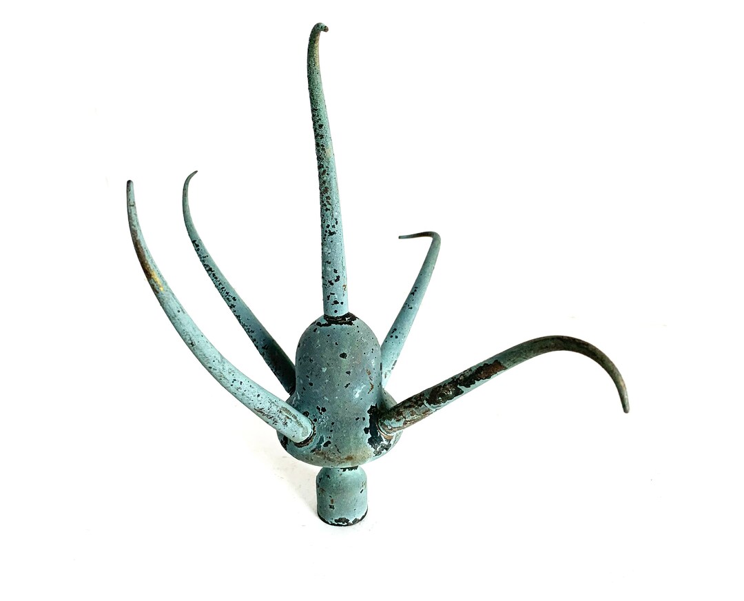 Acorn Lightning Rod Finial Franklin Rod Cole Brothers Lightning Struck ...