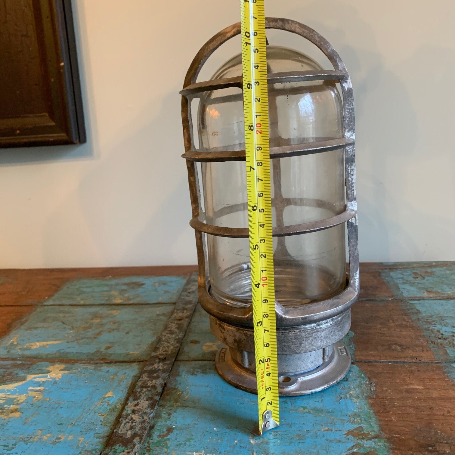 Steampunk Light Fixture Sconce Cast Aluminum Killark VFP VCG 200 Glass ...