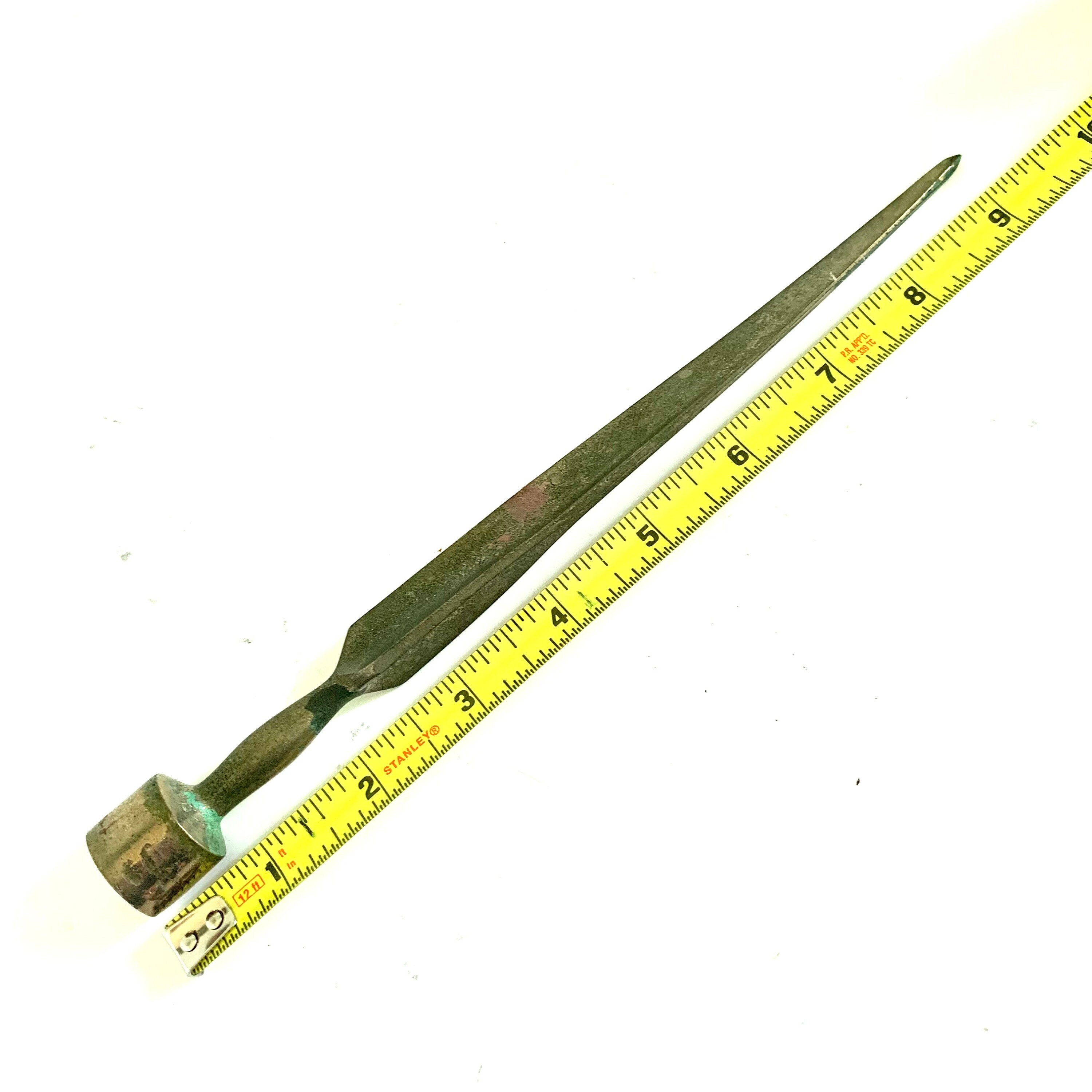 Lightning Rod Finial Bayonet Spike Nickel Plated 9 Inches - Etsy