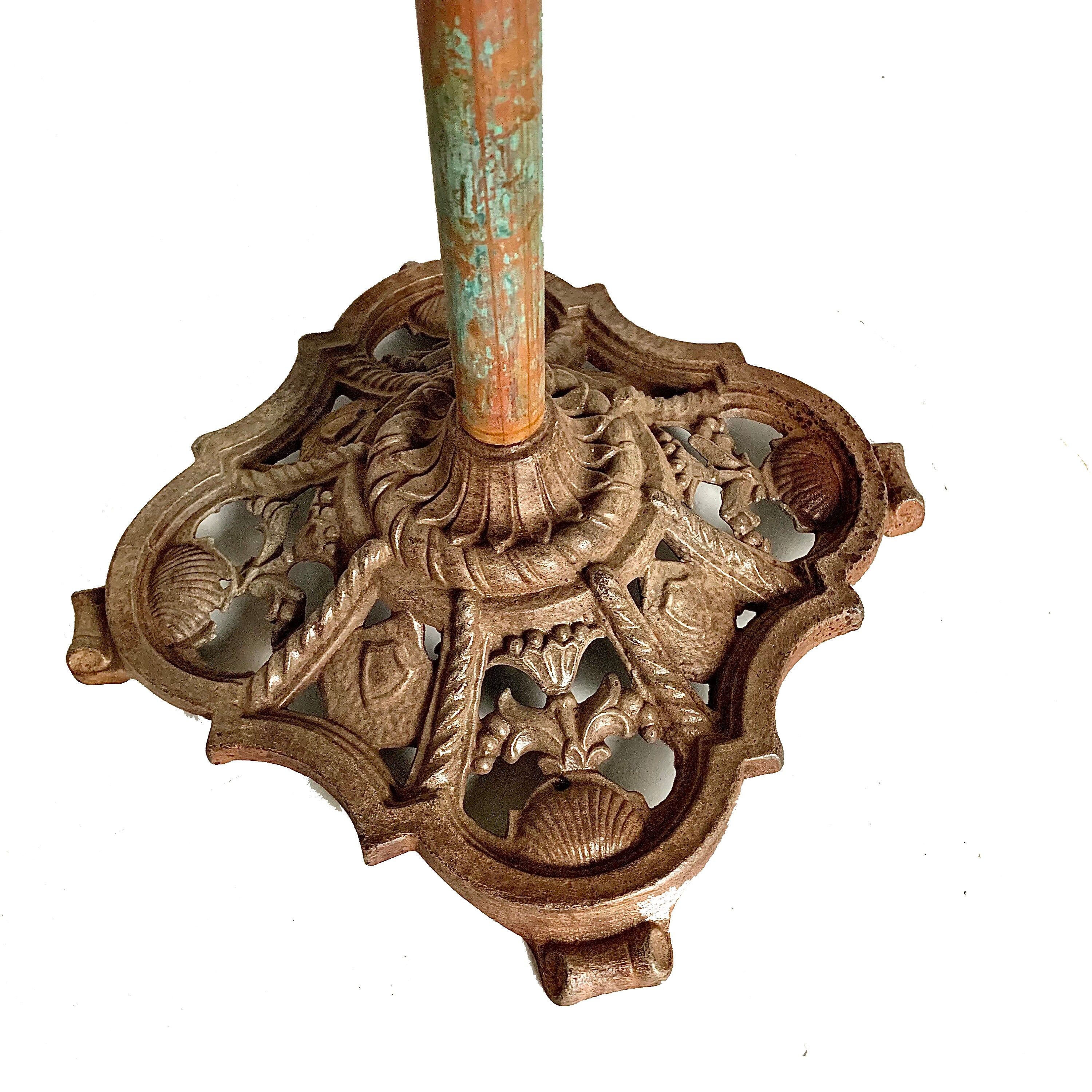 Antique Copper Eagle Weathervane on Custom Iron Stand - Etsy