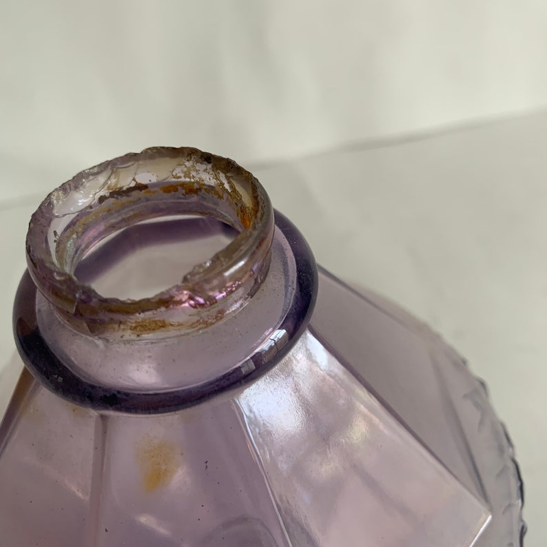 SCA Purple ELECTRA Cone Glass Lightning Rod Ball - Etsy