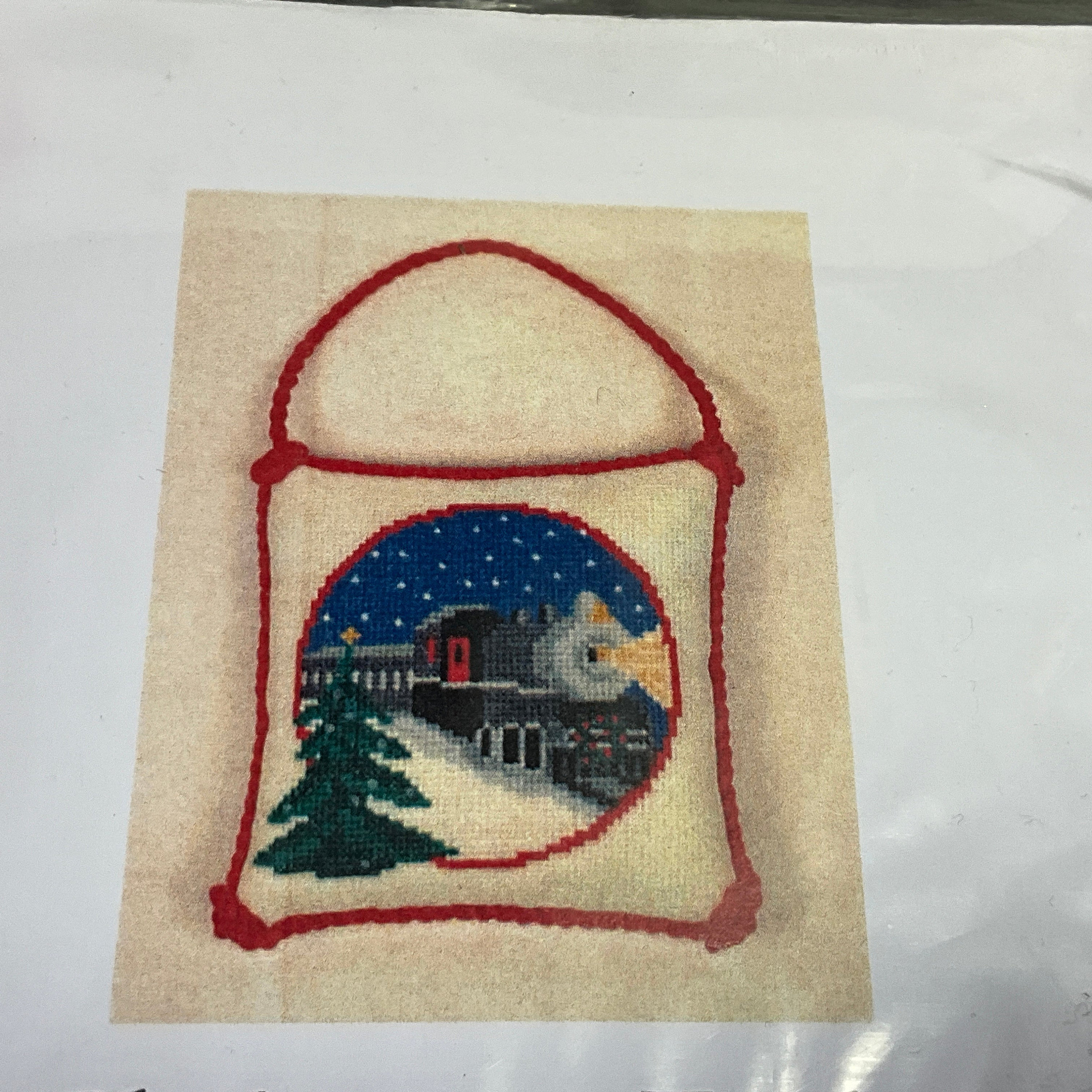 The Posy Collection Fine Needlework Designs Christmas Train Counted ...