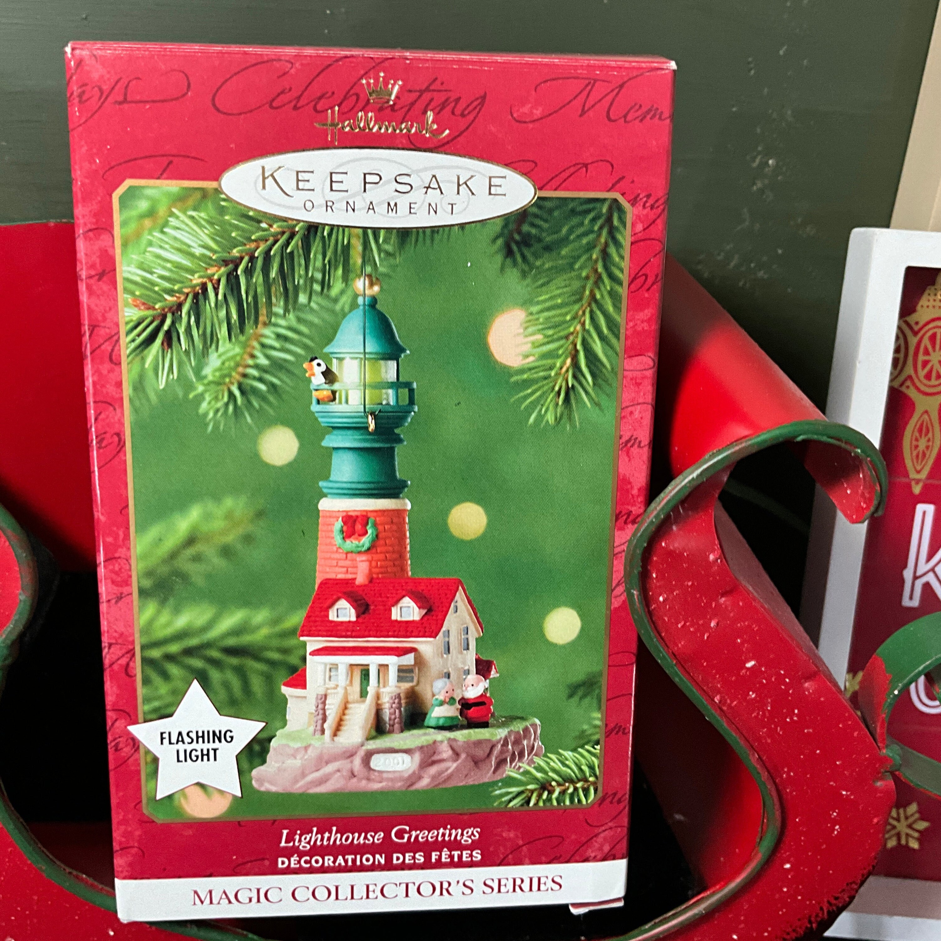 Hallmark Choice Lighthouse Greetings Magic Light Keepsake Ornaments See ...