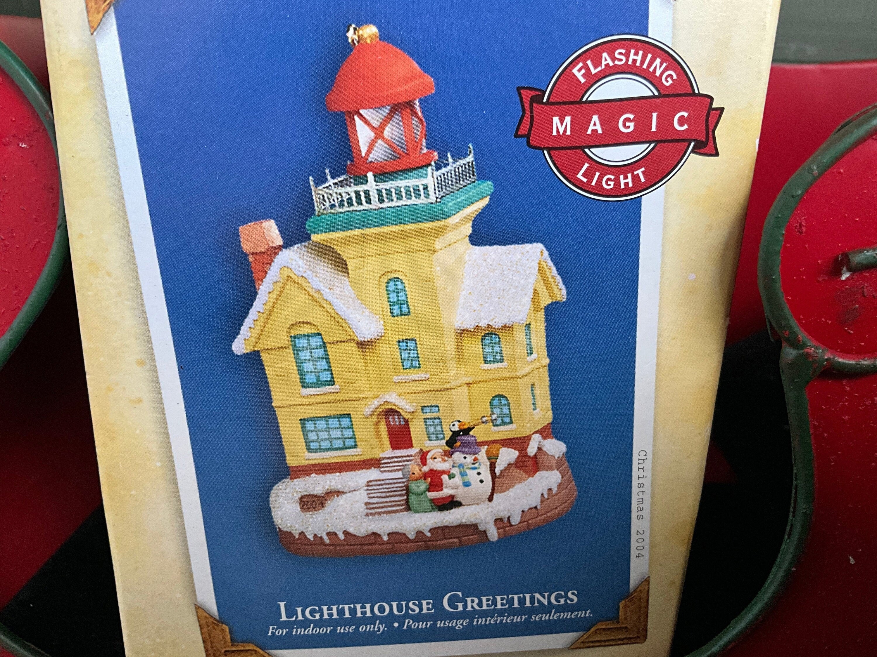 Hallmark Choice Lighthouse Greetings Magic Light Keepsake Ornaments See ...