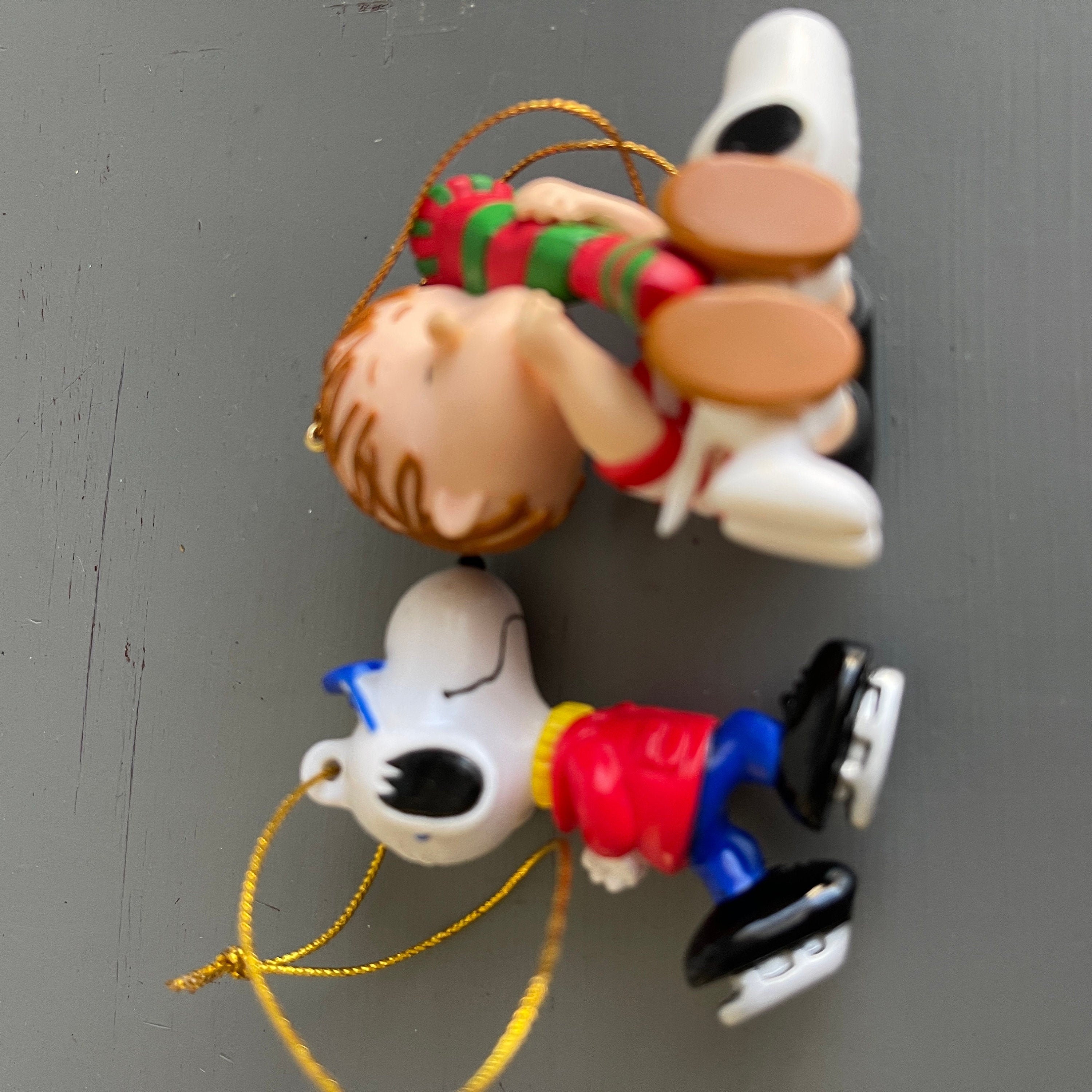 Peanuts Snoopy & Linus Charles Schultz Pair of Christmas - Etsy