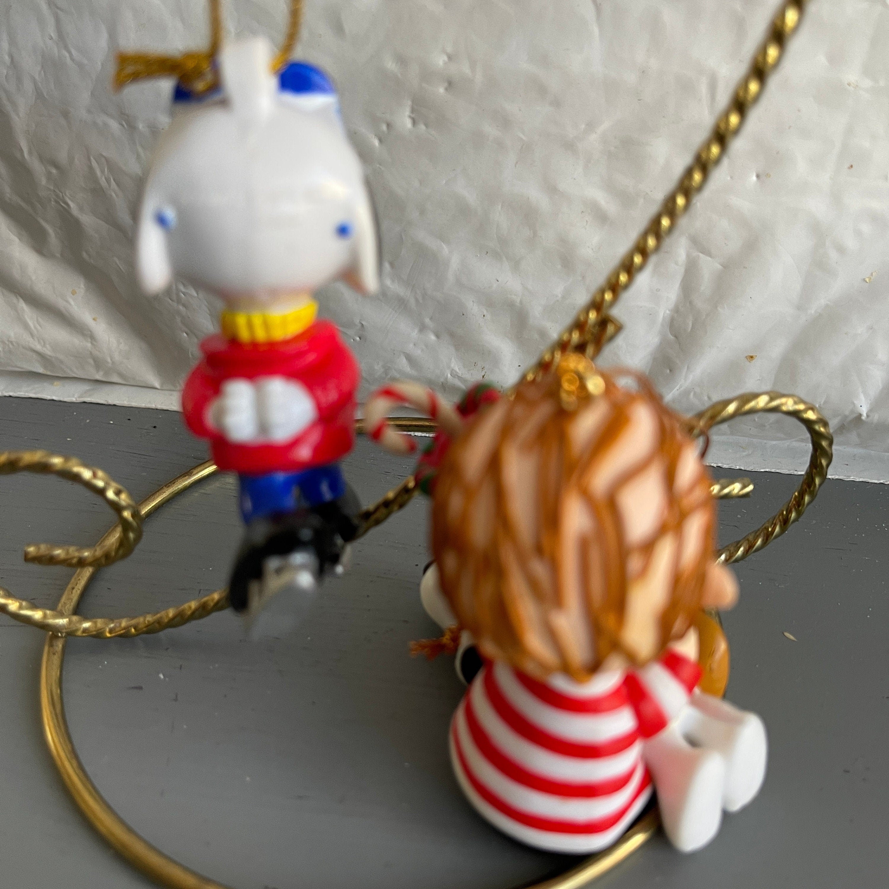 Peanuts Snoopy & Linus Charles Schultz Pair of Christmas - Etsy