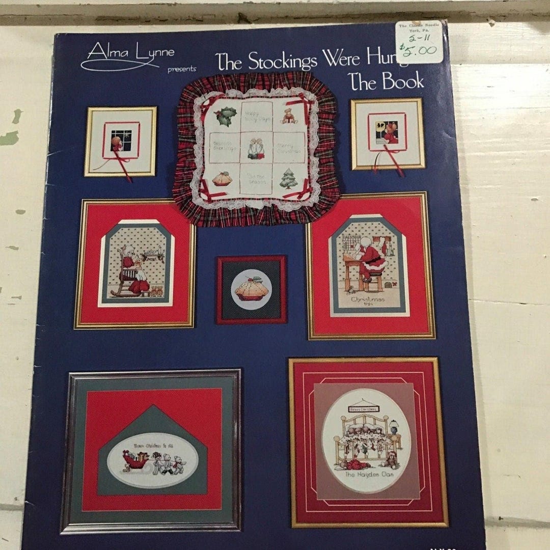 Alma Lynne Presents the Stockings Were Hung Counted Cross Stitch Design ...