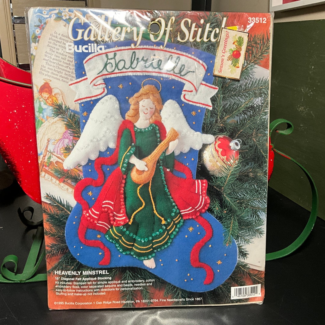 Bucilla Gallery of Stitches Christmas Choice Felt Kits See Pictures and ...