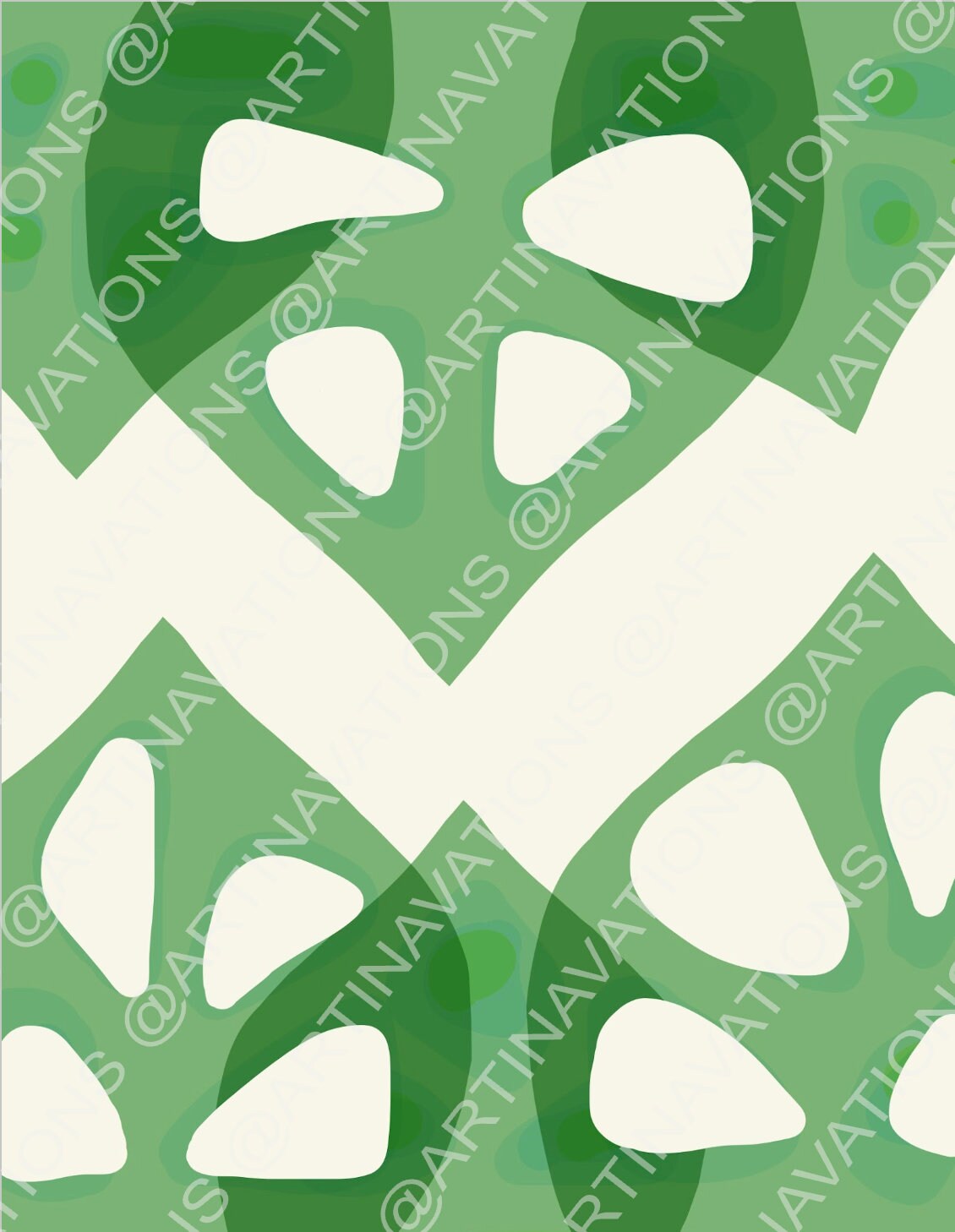The Leaf Bundle Digital Print Wallpaper - Etsy