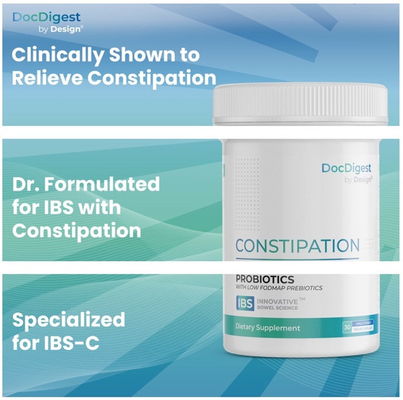 IBS-C Constipation Relief Probiotics - Etsy