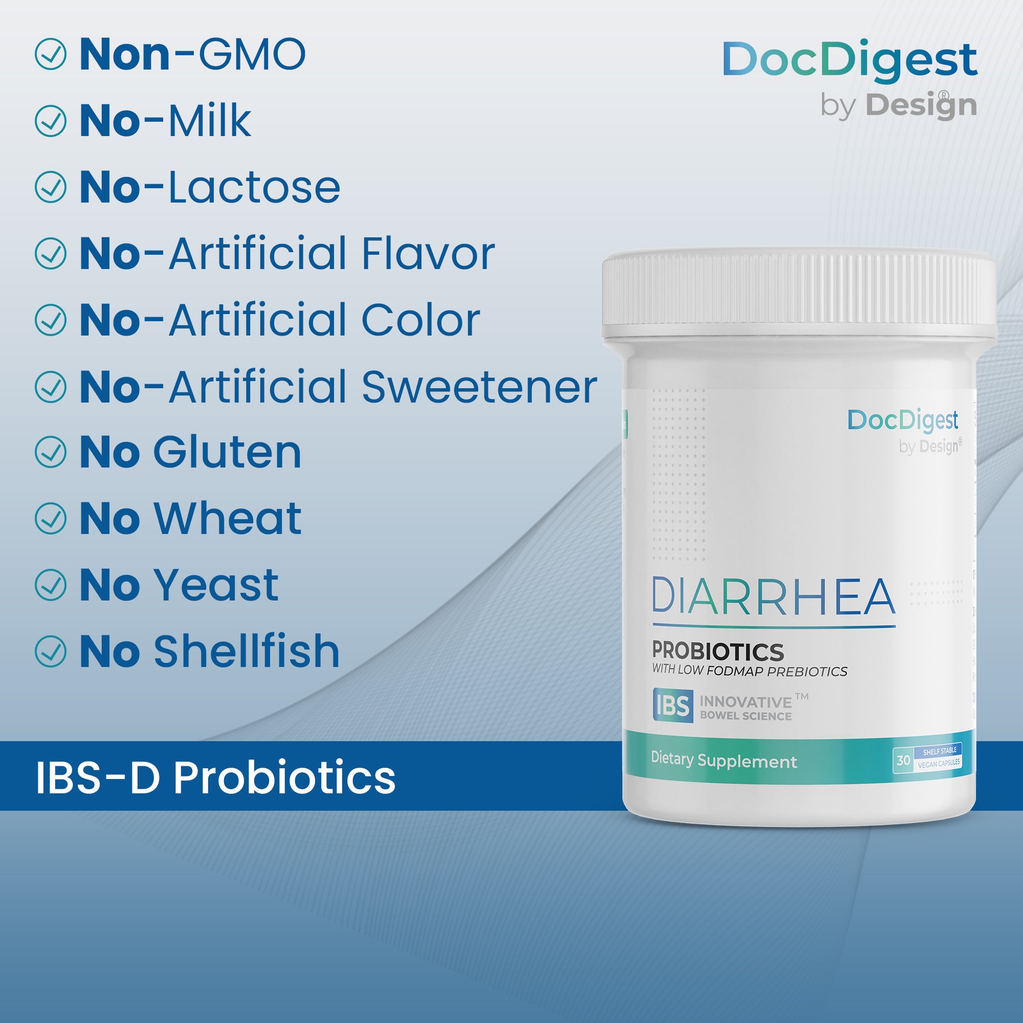 IBS-D Diarrhea Relief Probiotics - Etsy