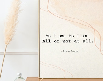 JAMES JOYCE Watercolor Portrait POSTER Various Sizes - Etsy