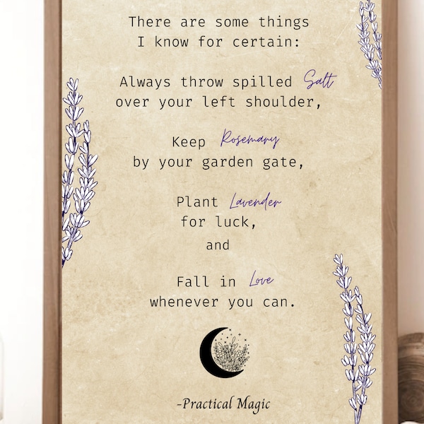Practical Magic - Etsy