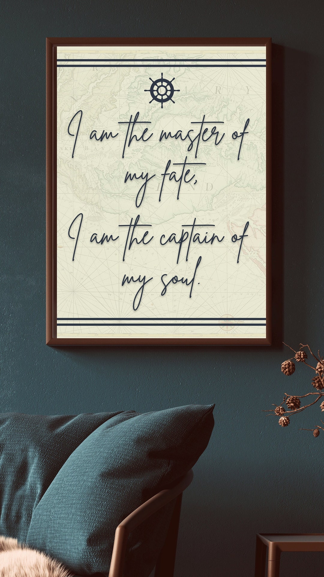 Invictus Digital Poster - Etsy