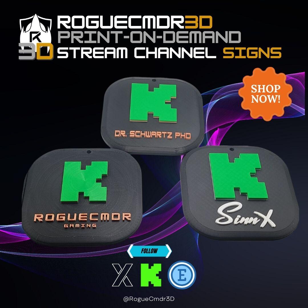 Content Creator Channel - Custom Made Signs - Etsy