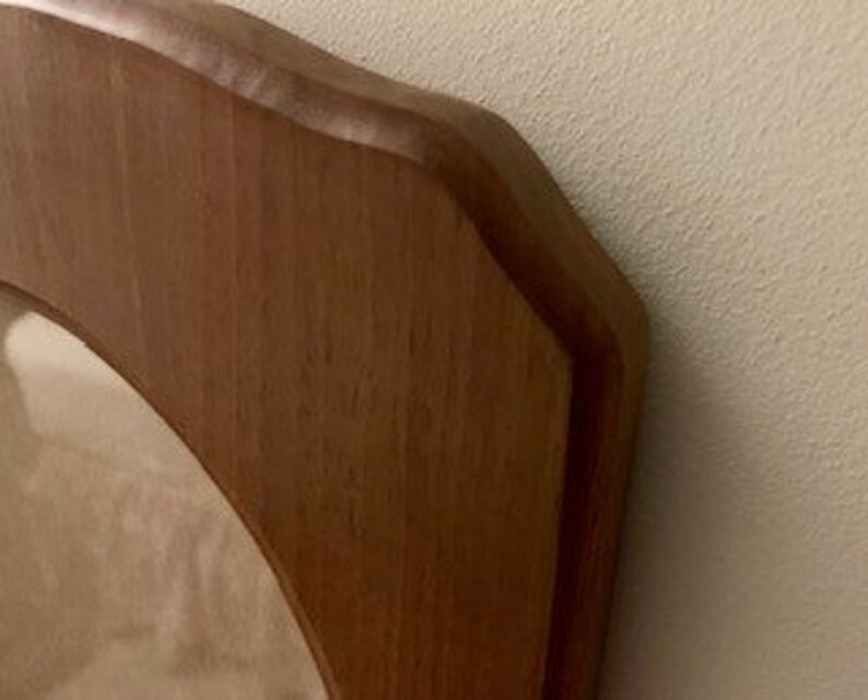 Vintage Oval Display Wood Frame | 8 X 10 | Hand Made | Black Walnut - Etsy