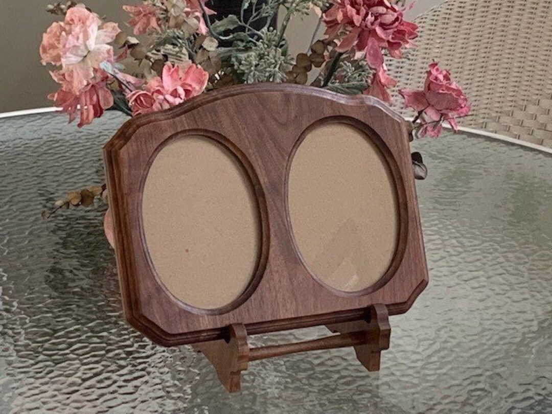 Collage Frame 5 X 7 Oval - Black Walnut - Handmade - Etsy