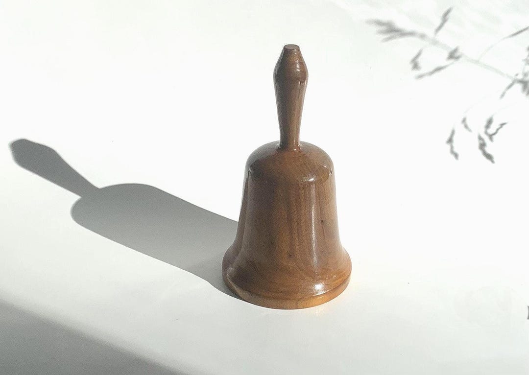 Vintage Wood Bells | Handmade | 3 Sizes | Black Walnut - Etsy