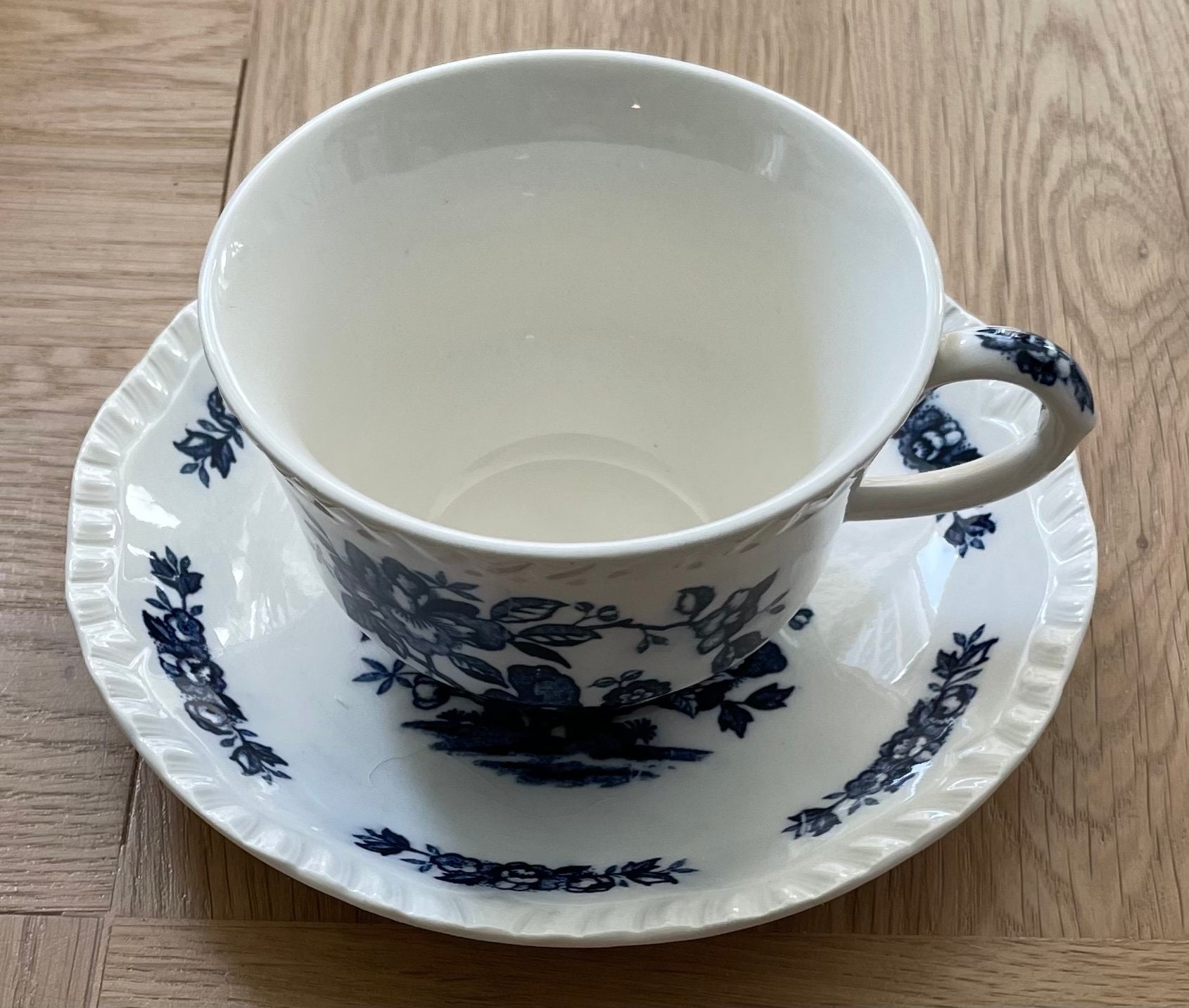 51 Piece, Vintage, Jardin Bleu by Nasco, China Dinnerware Set With Blue ...