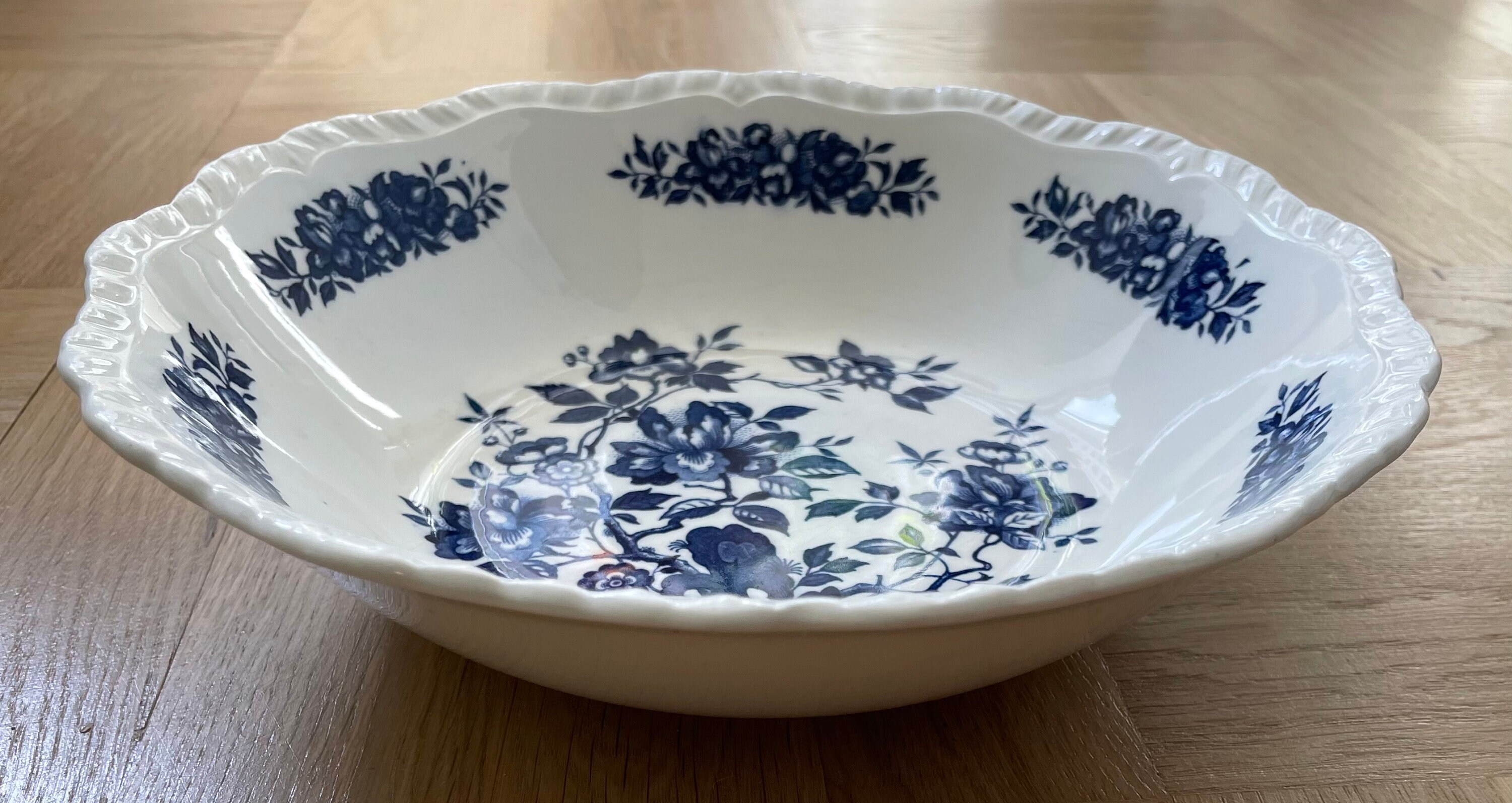 51 Piece, Vintage, Jardin Bleu by Nasco, China Dinnerware Set With Blue ...