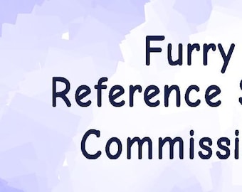Furry Reference Sheet Commissions - Etsy