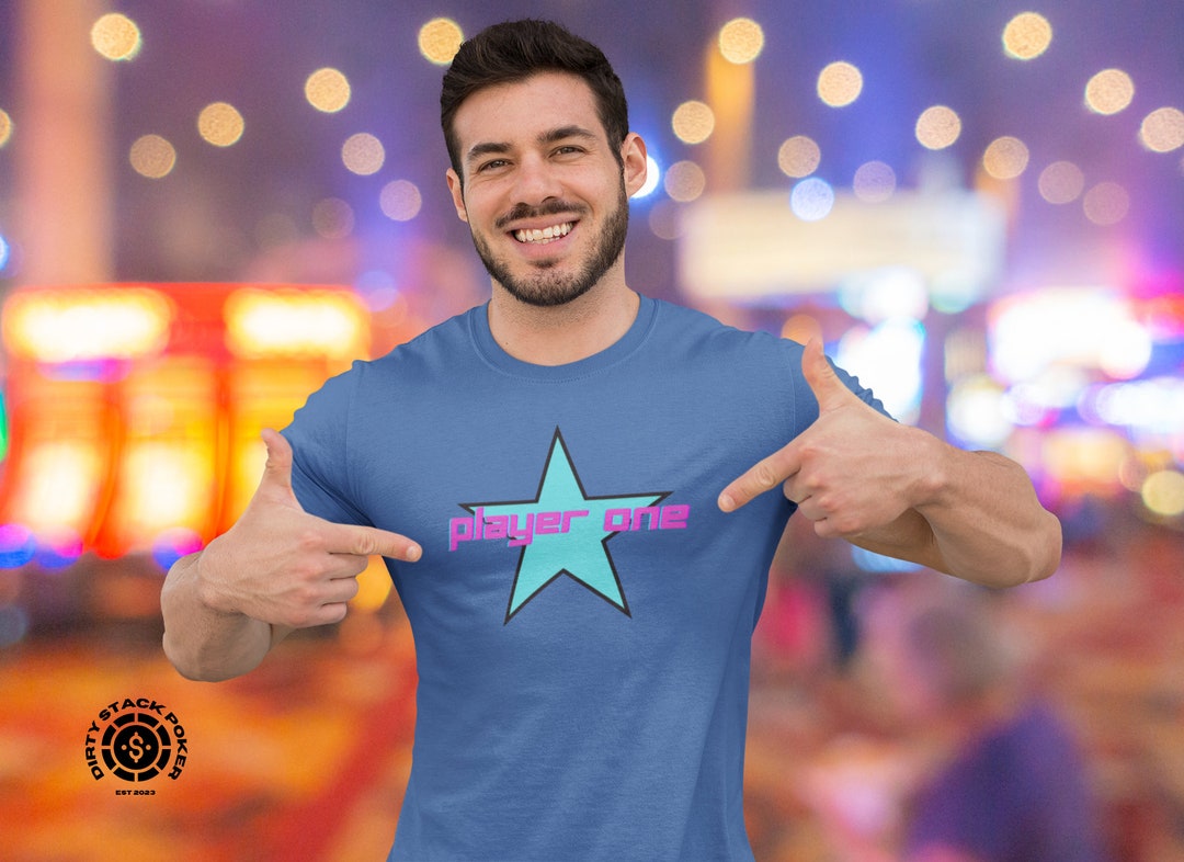 Poker Gift for Men, Player One Poker Shirt, Funny Poker Shirt, Poker ...