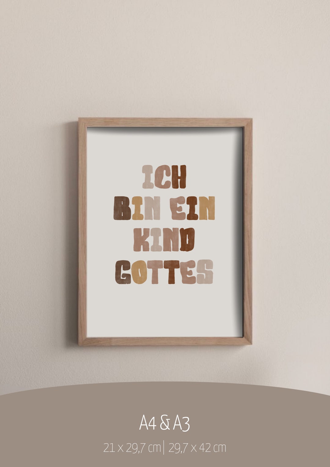 I Am a Child of God, Poster, Digital Print, Girls Room, Bible Verse ...