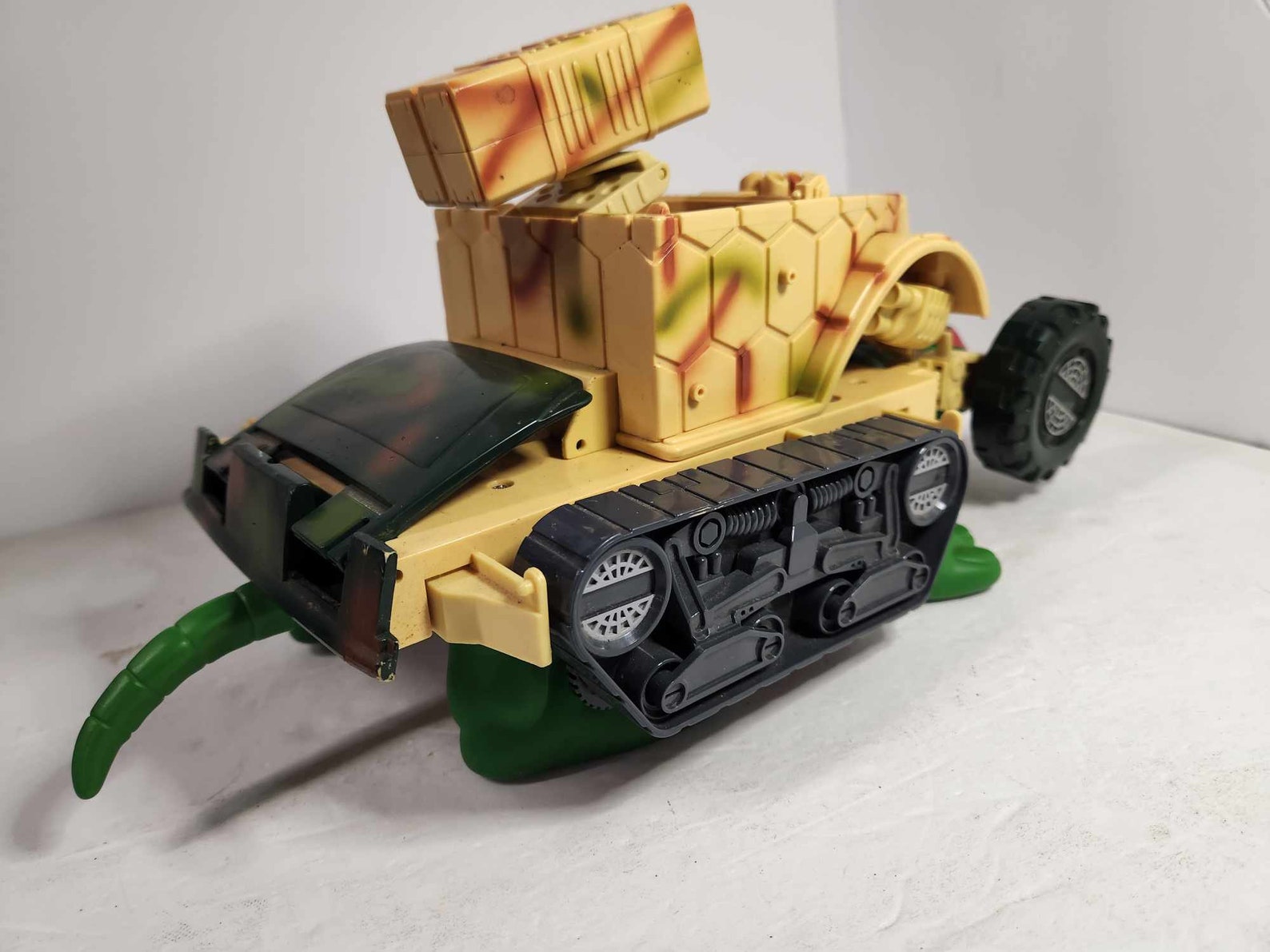 1992 Teenage Mutant Ninja Turtles TMNT Muta Tank Mutations Vehicle ...