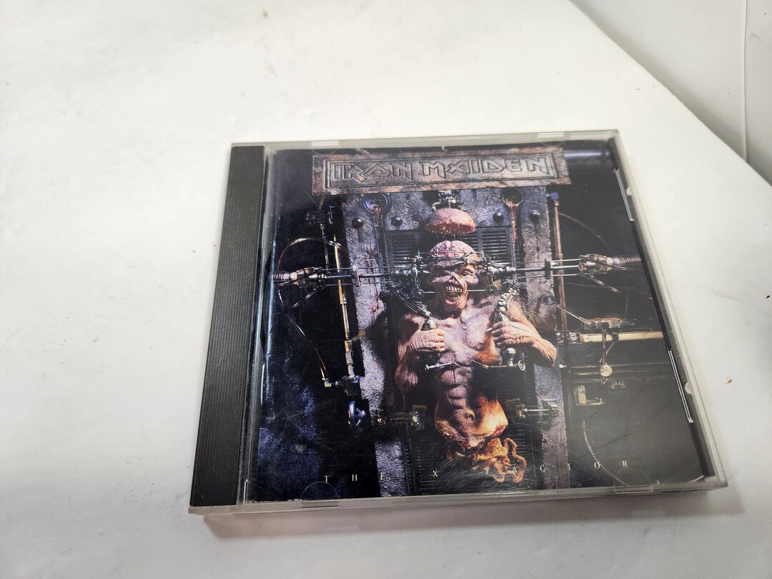 Iron Maiden the X Factor CD Music Album Rock Heavy Metal 90's Band, - Etsy