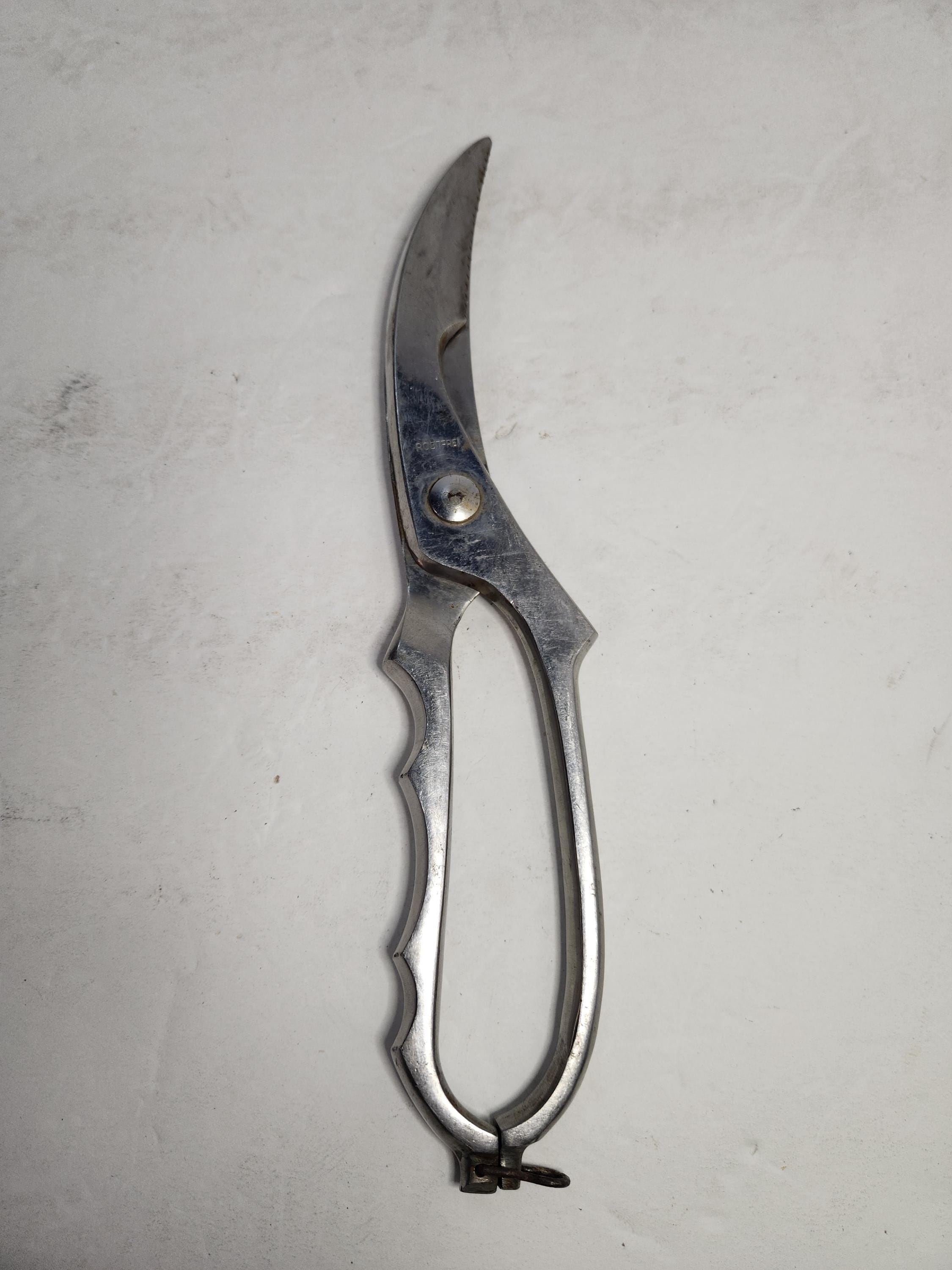 Vintage Rostfrei Stainless Steel Shears Poultry Scissors Heavy Duty ...