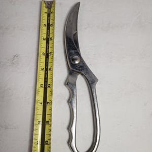 Vintage Rostfrei Stainless Steel Shears Poultry Scissors Heavy Duty ...