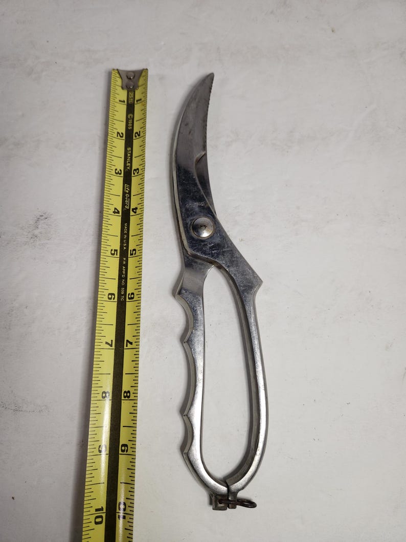 Vintage Rostfrei Stainless Steel Shears Poultry Scissors Heavy Duty ...