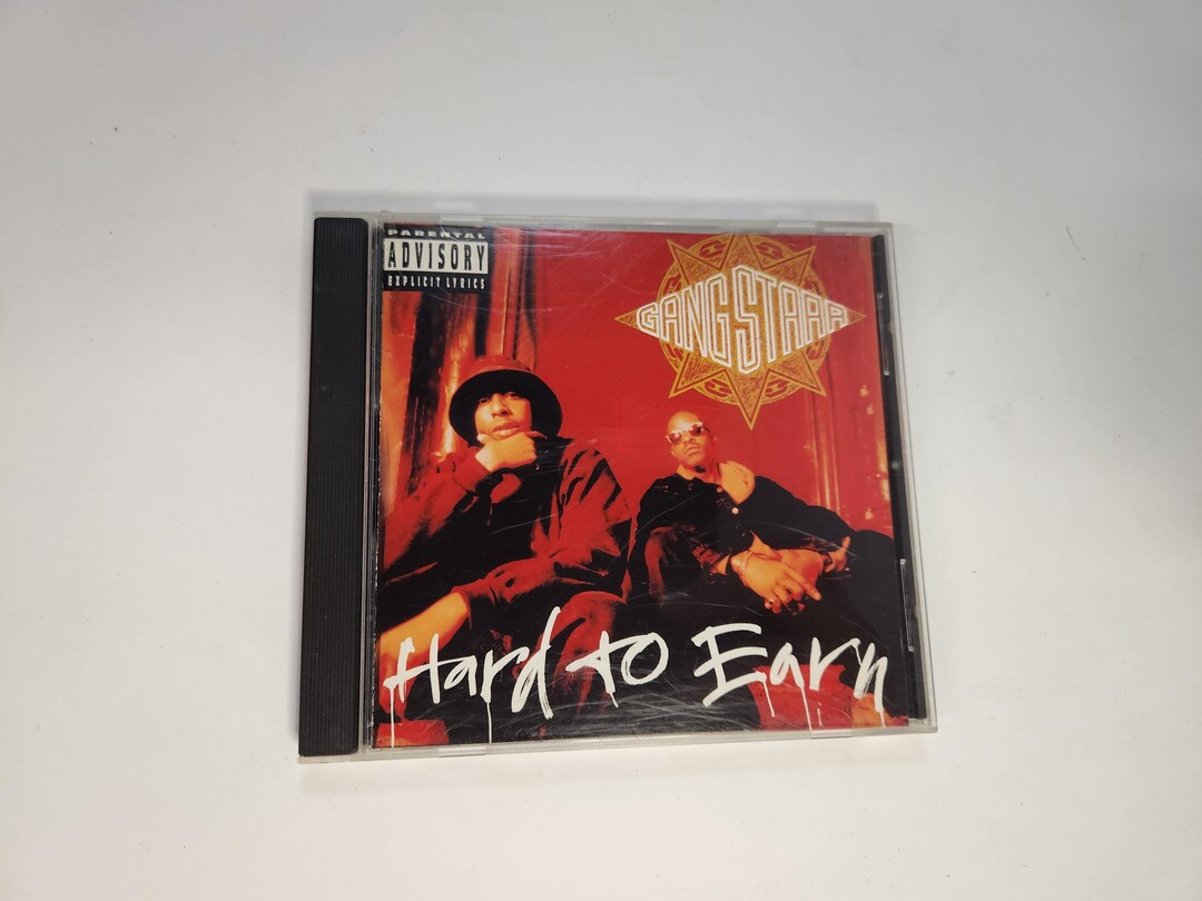 Gang Starr Hard to Earn CD 90's Rap Hip-hop Music - Etsy