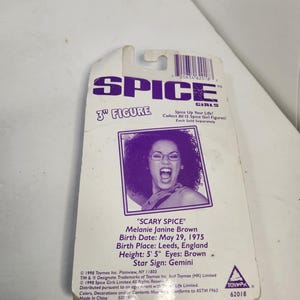 Vintage Spice Girls 3" Figure Scary Spice Toymax 62018 90's Retro Pop ...
