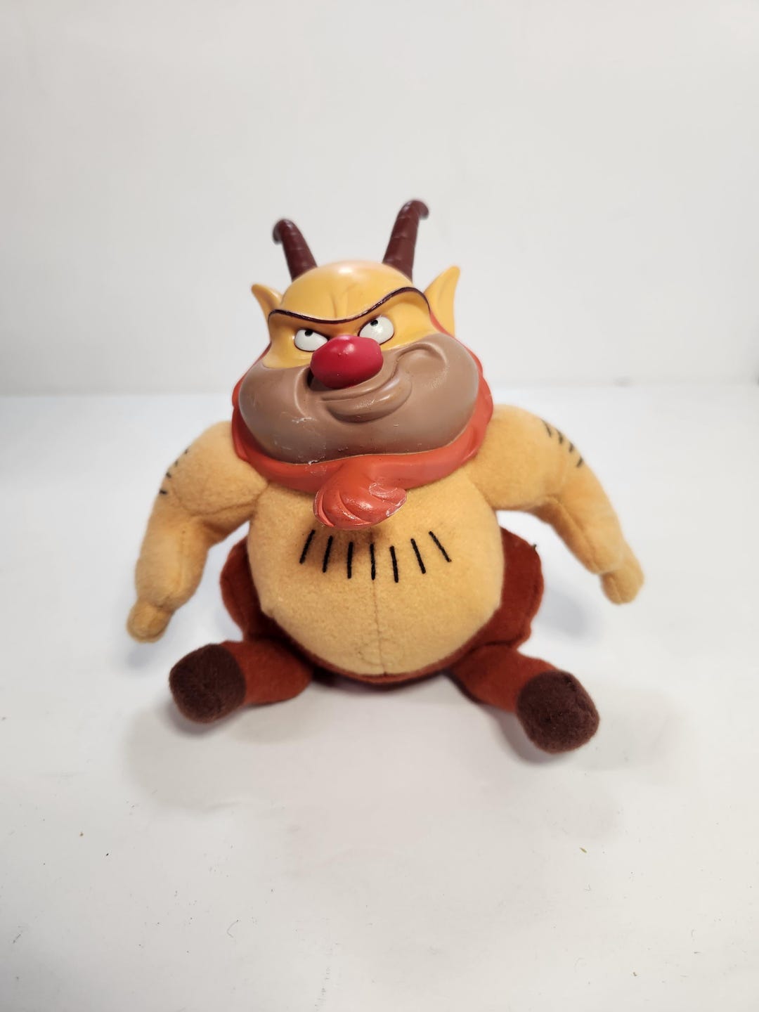 Vintage Phil Plush of Disney's Hercules W/plastic Head 90's Arcotoys ...