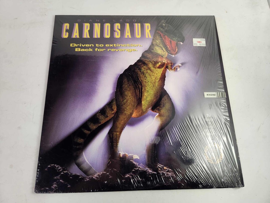Vintage Carnosaur Laserdisc Movie 90's Rare Killer Dinosaur Horror Sci ...