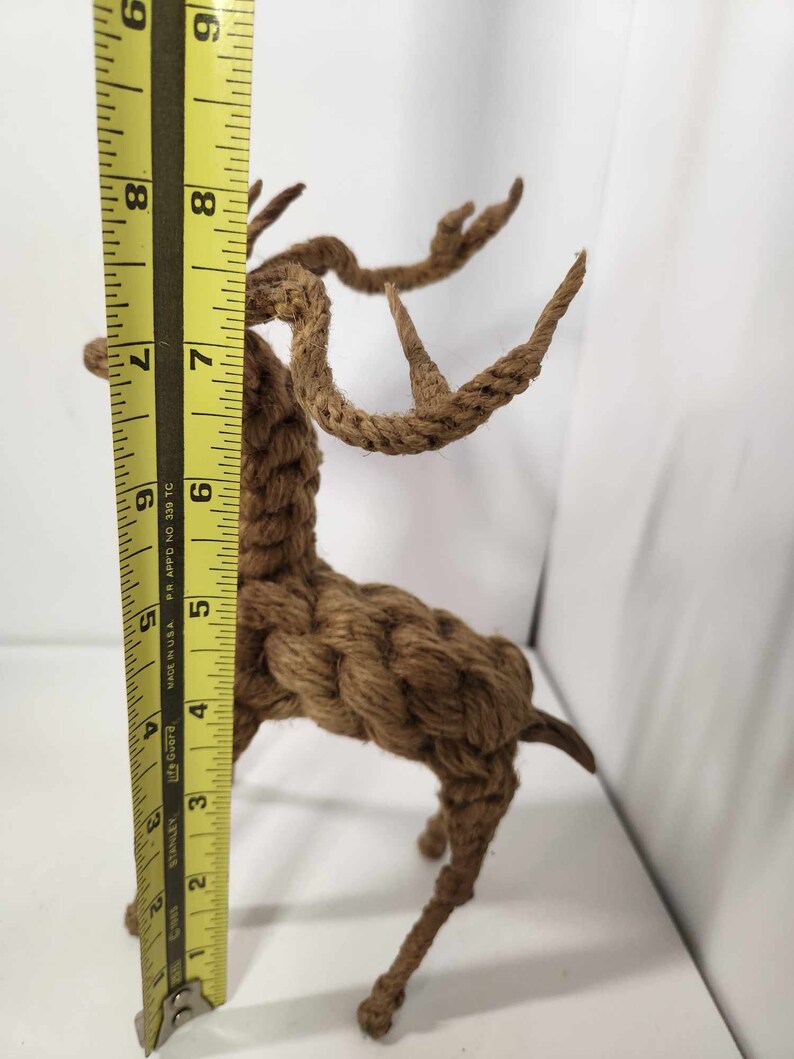 Vintage Handmade Buck Deer Decor Rustic Cabin Cottage Hunting Mancave ...