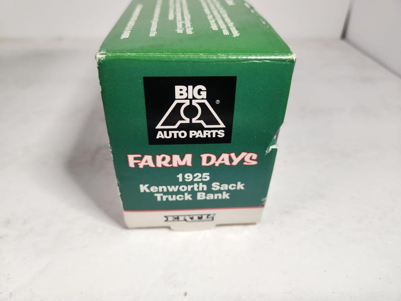 Vintage Big A Auto Parts 1925 Kenworth Sack Truck Coin Bank Ertl B728 ...