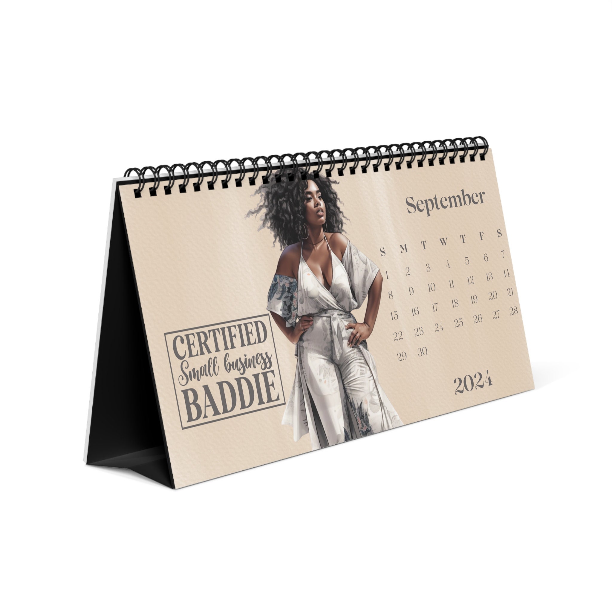 2024 Boss Baddies Desk Calendar, Standing Desk Calendar, Inspirational ...