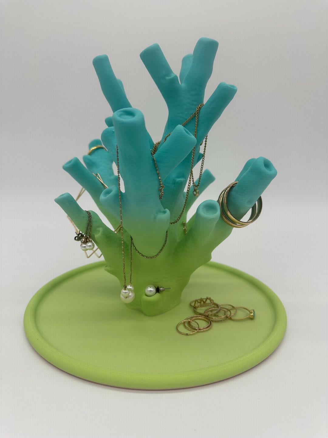 Echinata Coral Jewelry Stand | Multiple Colors | Perfect Gift for Her ...