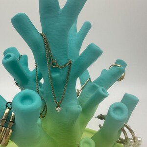 Echinata Coral Jewelry Stand | Multiple Colors | Perfect Gift for Her ...