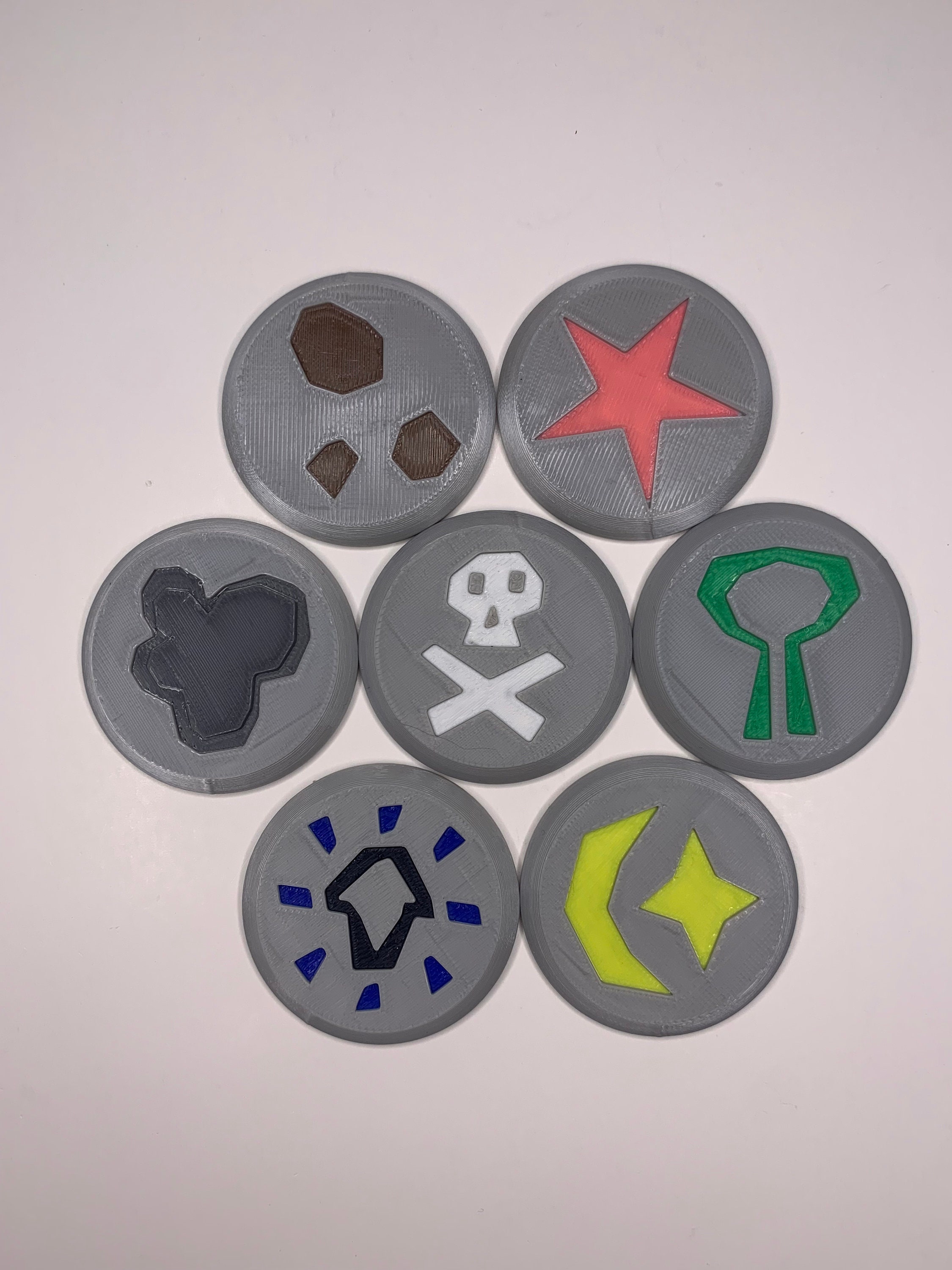 Haptic Rune Fidget Runescape Prop High Quality haptic Fidget Toy 3D Printed - Etsy