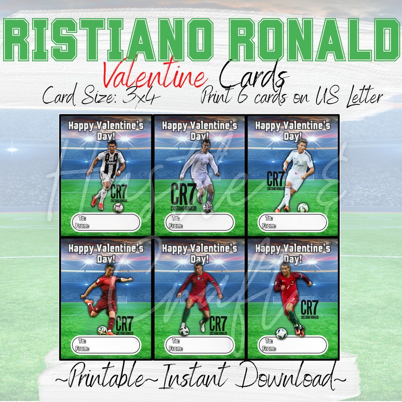 Soccer Valentine - Etsy
